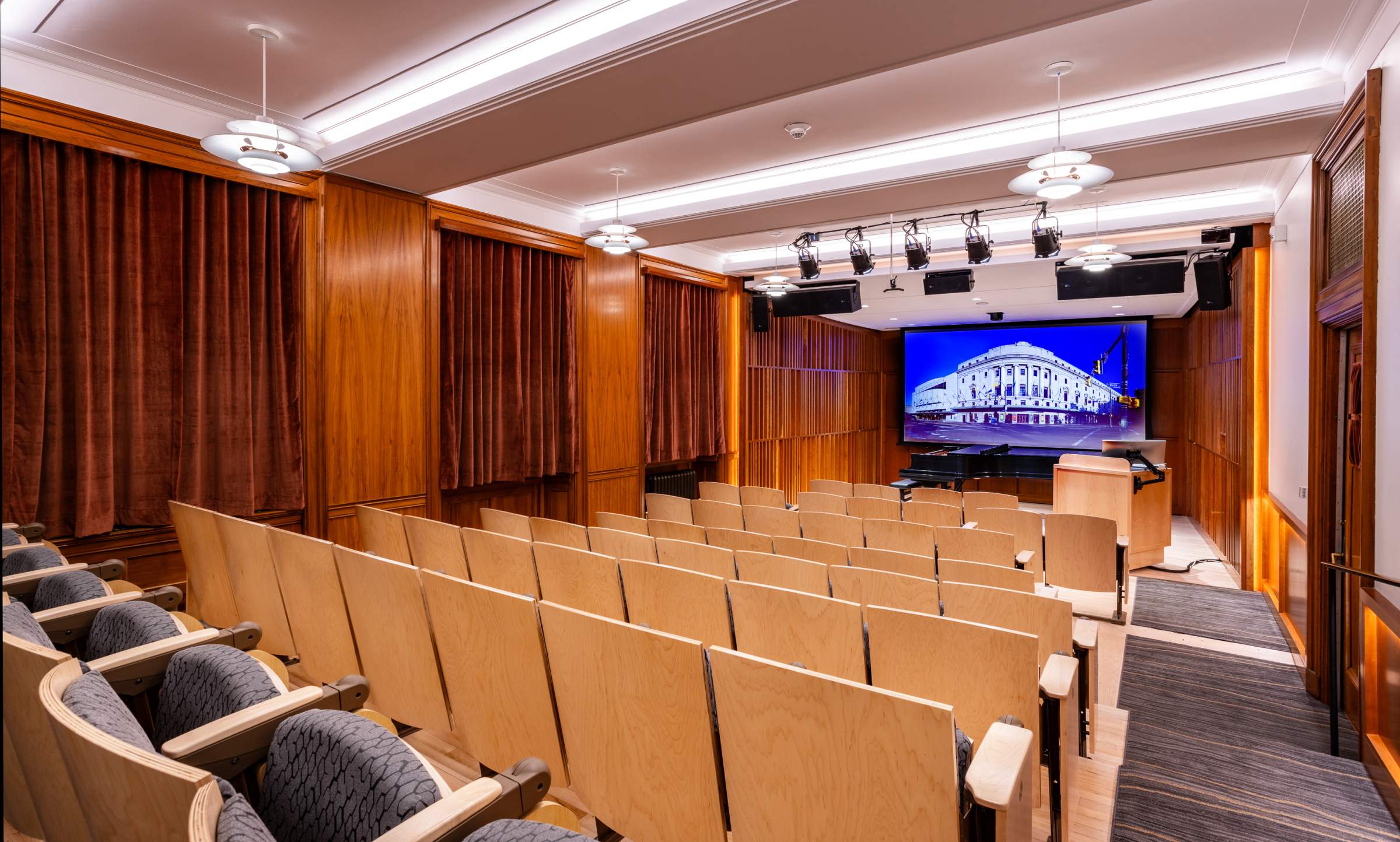 Howard Hanson Recital Hall > Work > CJS Architects - Buffalo, NY ...