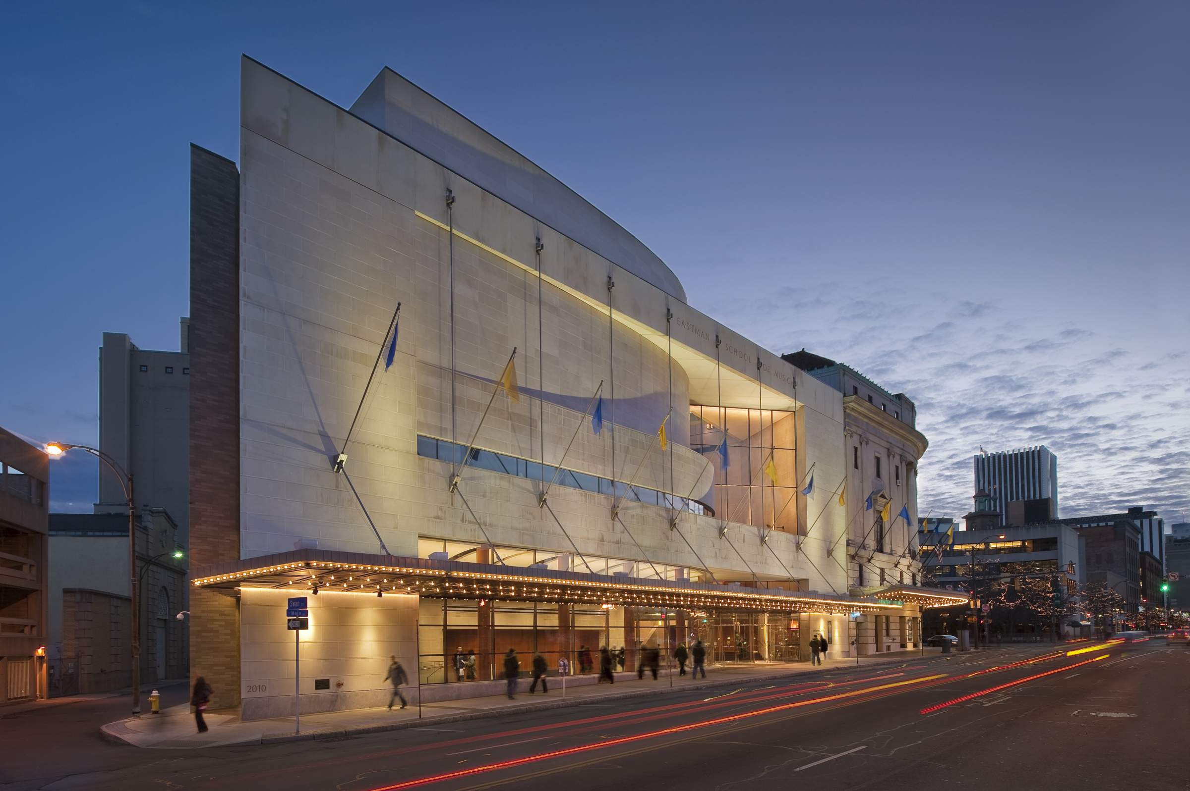 Eastman Theatre Expansion > Work > CJS Architects - Buffalo, NY ...