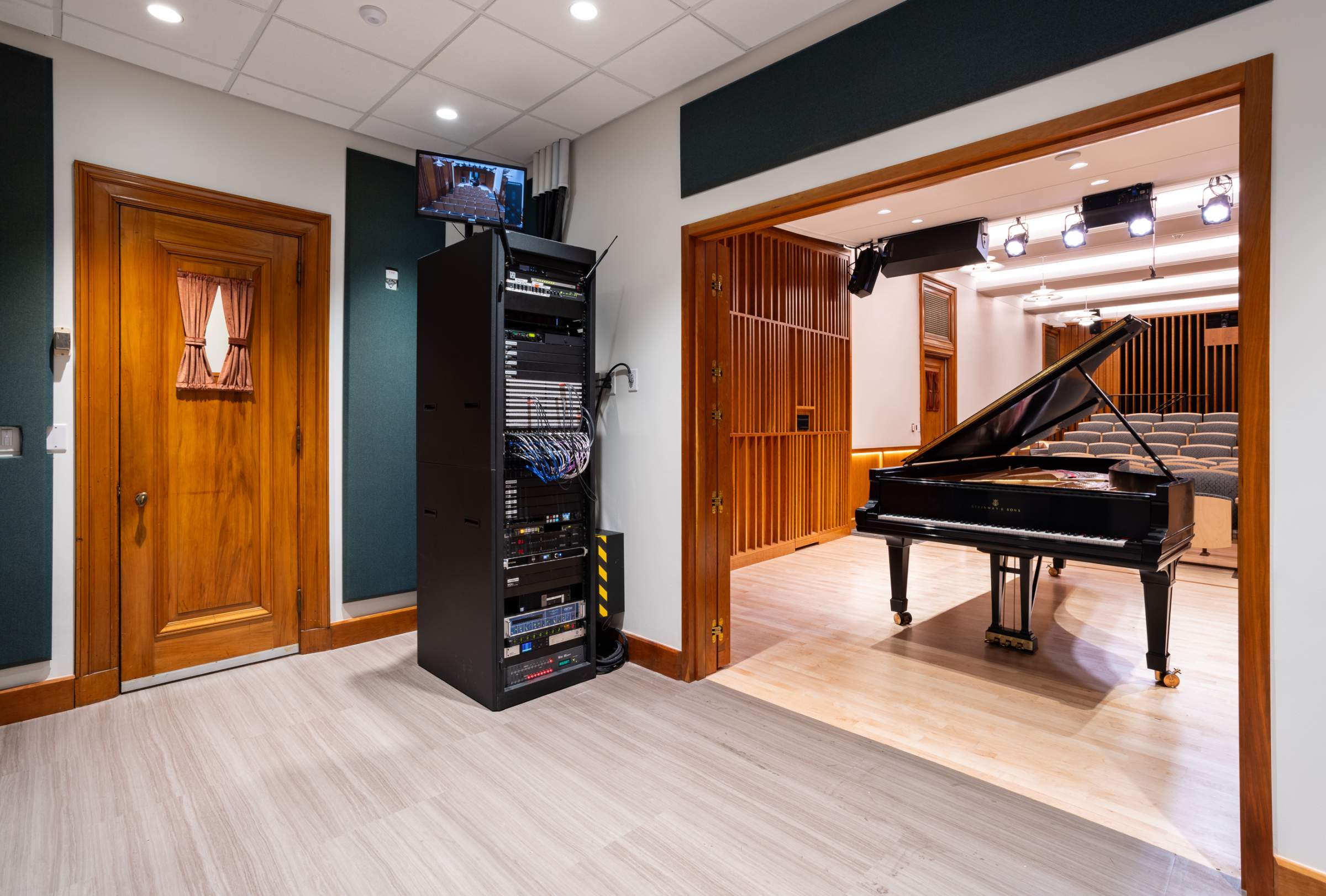 Howard Hanson Recital Hall > Work > CJS Architects - Buffalo, NY ...