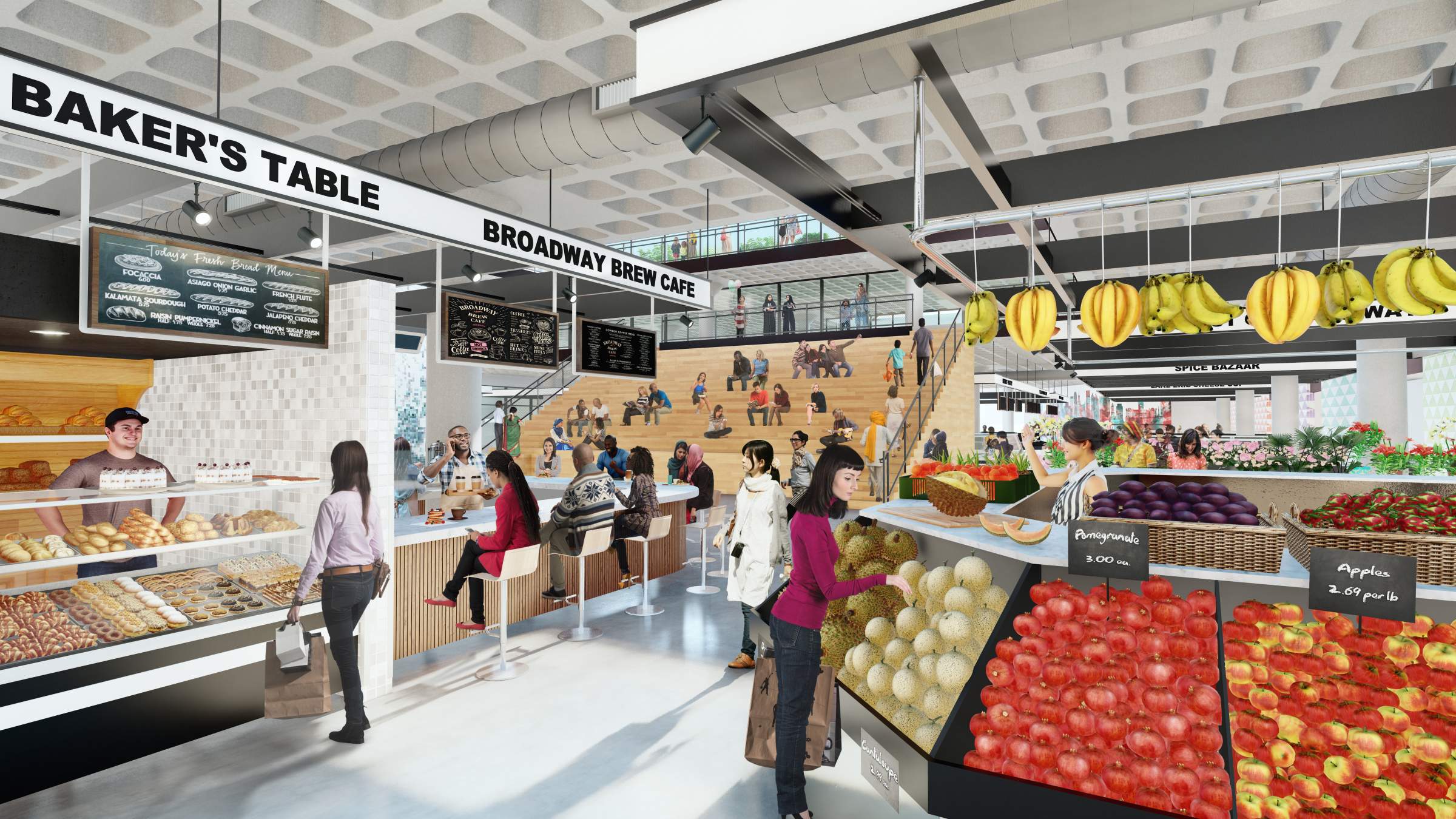 Broadway Market > Work > CJS Architects - Buffalo, NY - Rochester, NY