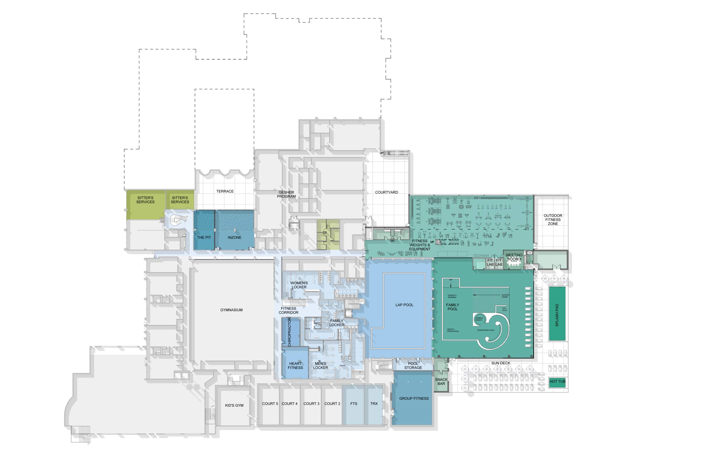 JCC Fitness Center Expansion Complete > News > CJS Architects - Buffalo ...