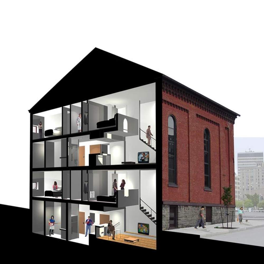 Mixed Use / Residential > Work > CJS Architects - Buffalo, NY ...